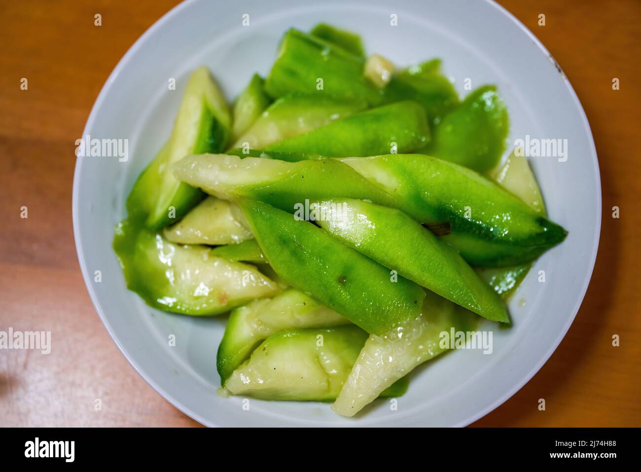 Stir fried loofah hi-res stock photography and images - Alamy