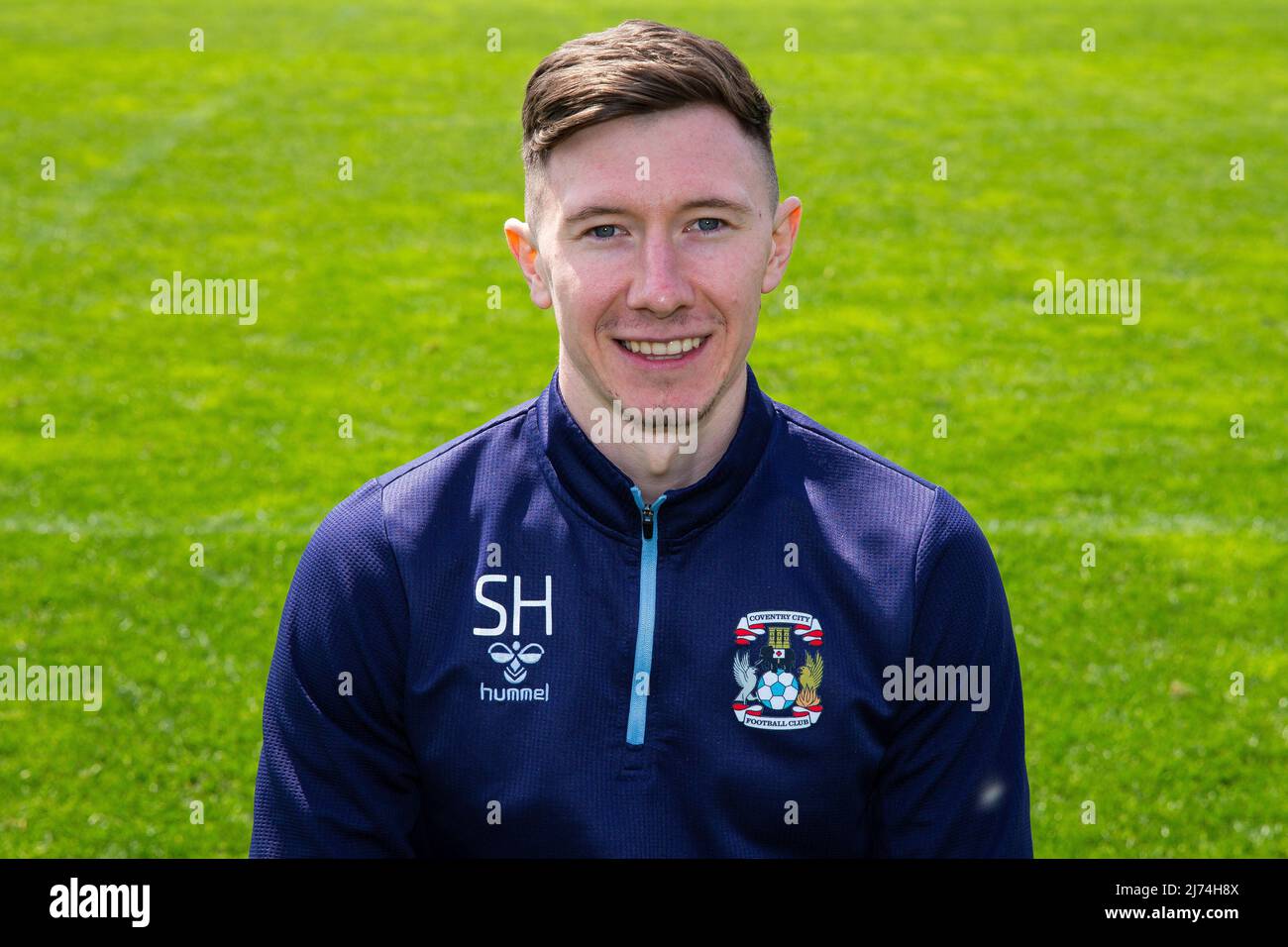 Coventry City assistant first team analyst Sam Hall during a Coventry ...
