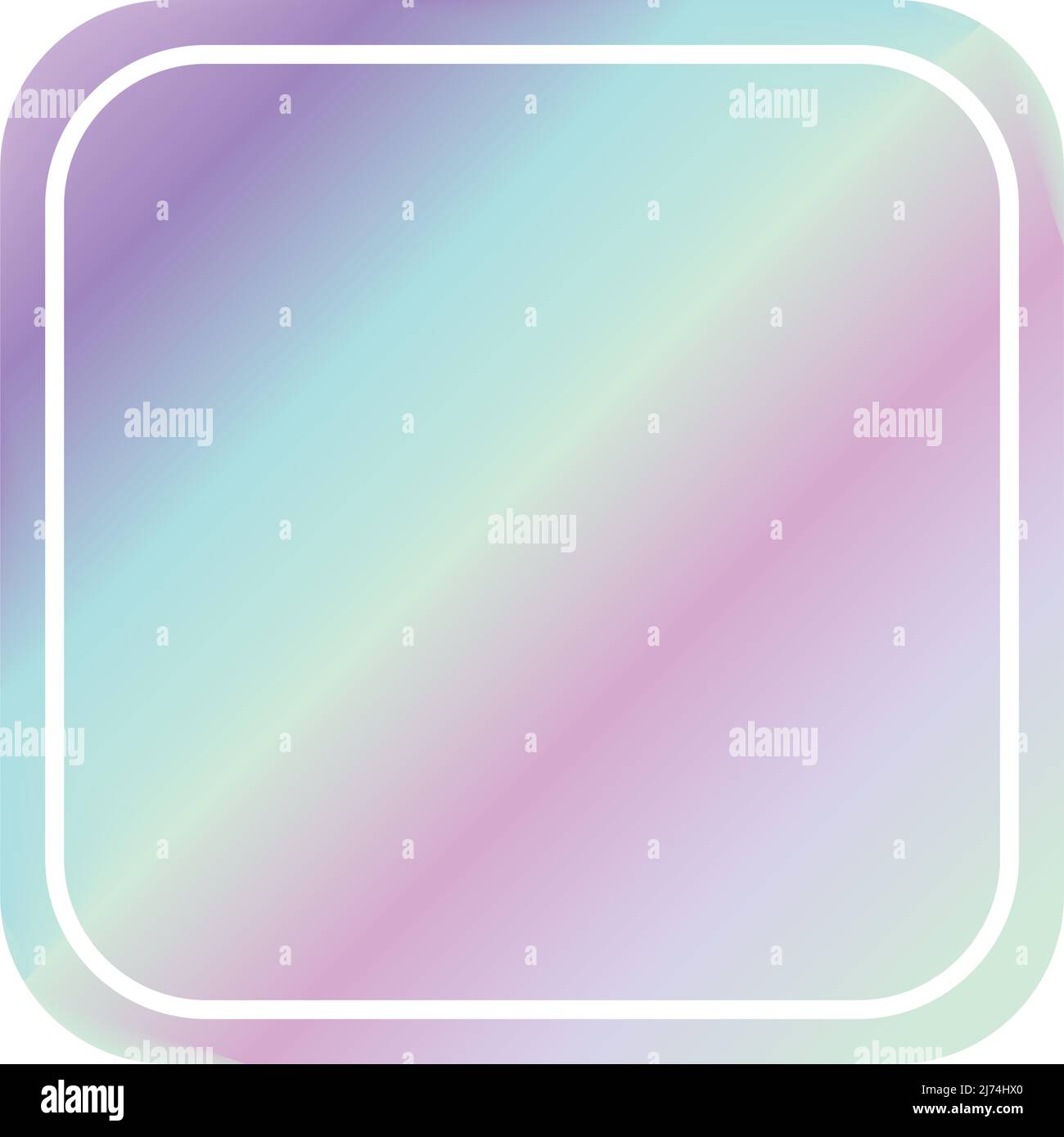 square holographic label Stock Vector Image & Art - Alamy