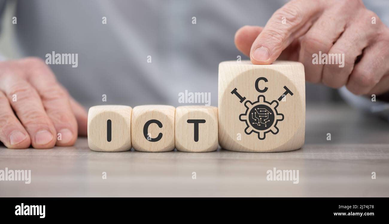 Ict symbol hi-res stock photography and images - Alamy