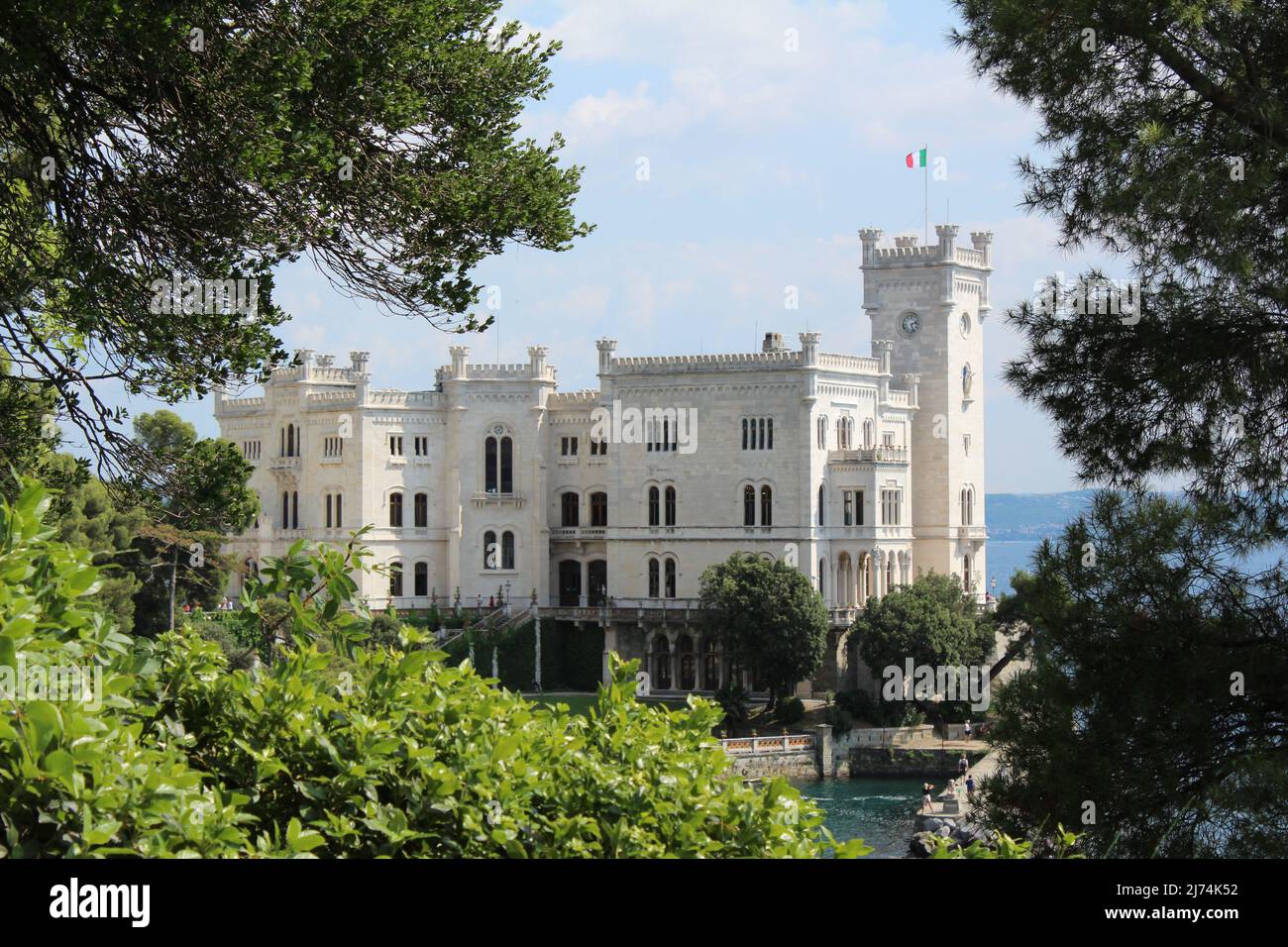 Castello di Miramare Stock Photo - Alamy