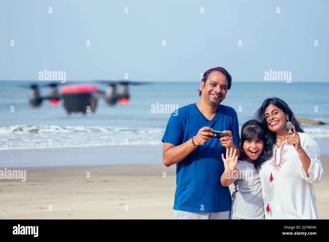 India family remote control hi-res stock photography and images - Alamy