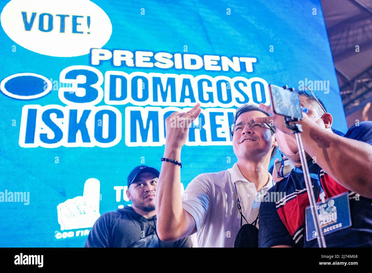 May 4, 2022, Singapore, Singapore, Singapore: Manila Mayor ISKO MORENO ...