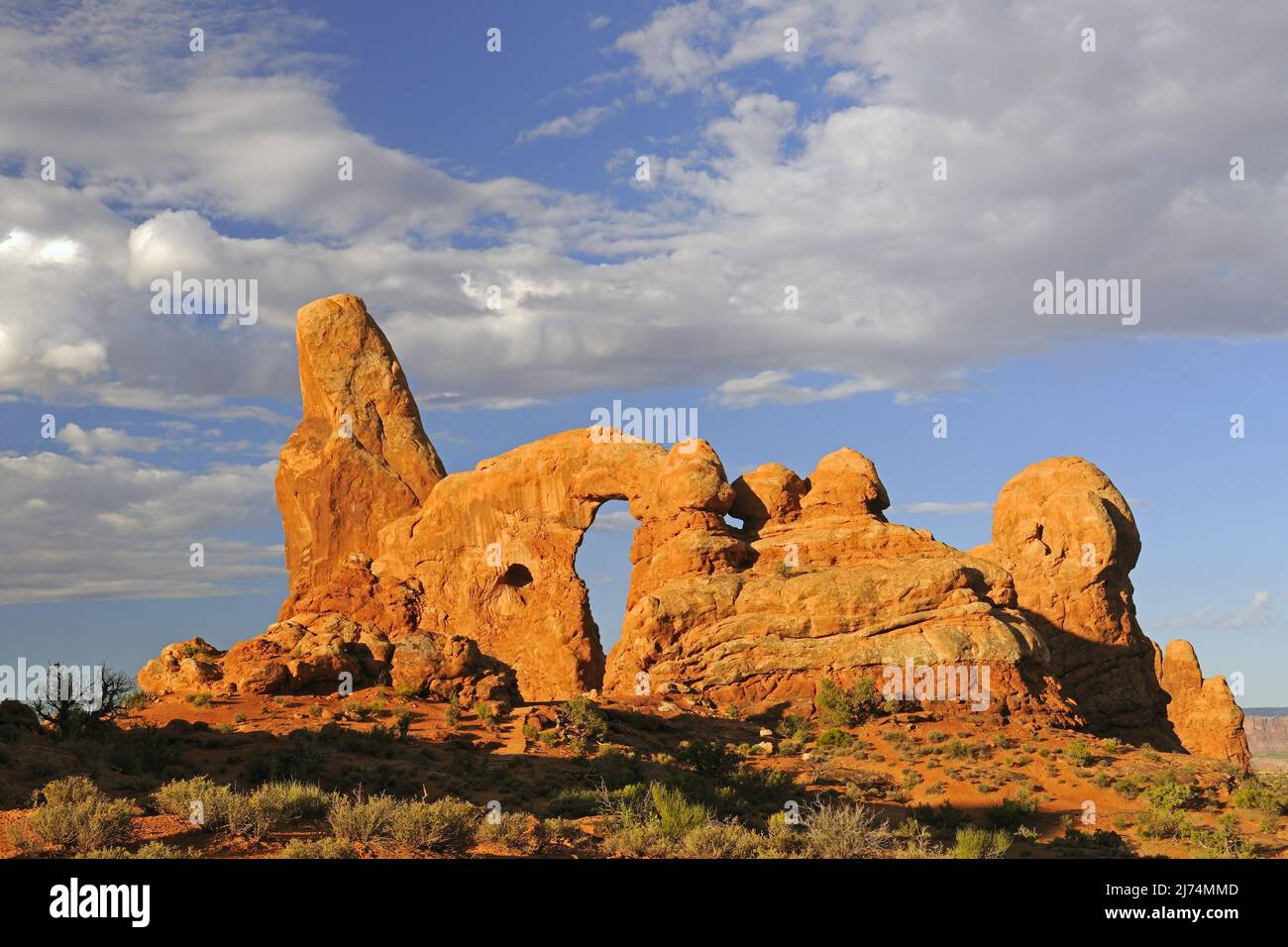 Rock formations turret arch hi-res stock photography and images - Alamy