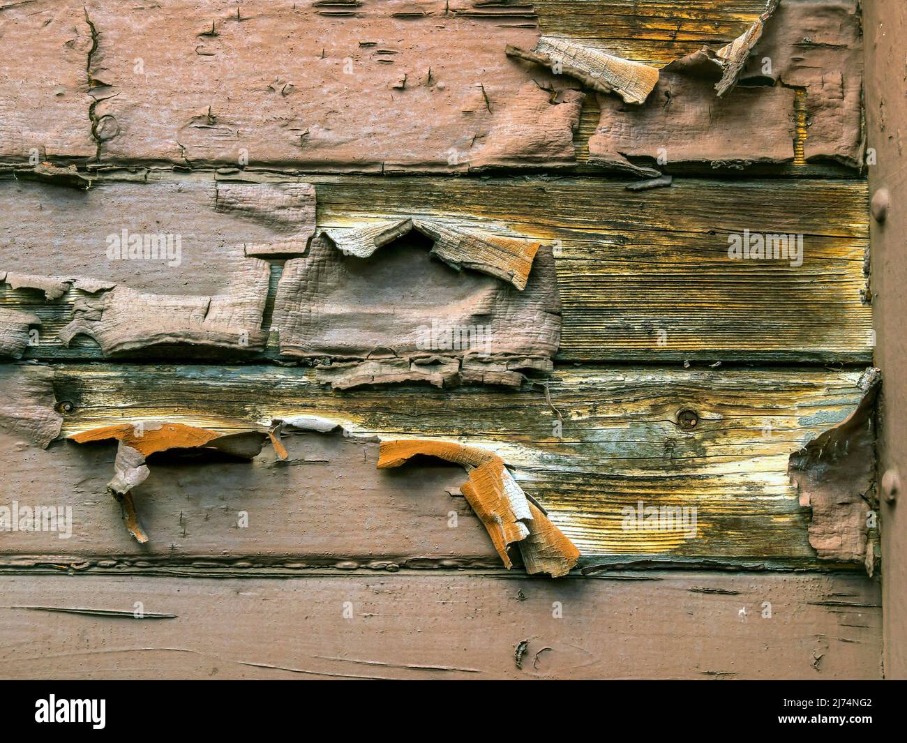 rotten wooden wall, Austria Stock Photo - Alamy