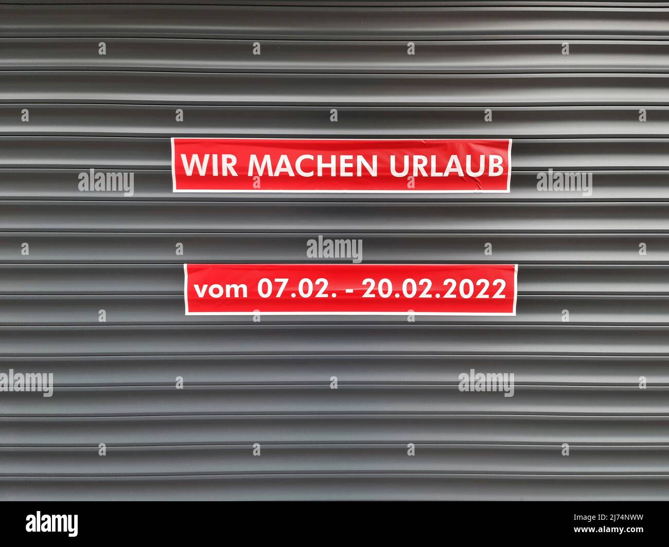 Roller shutter hi-res stock photography and images - Alamy