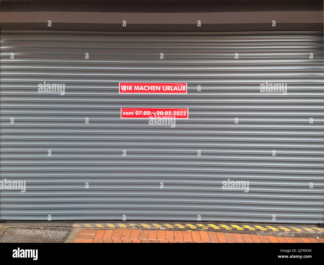 Roller shutter hi-res stock photography and images - Alamy