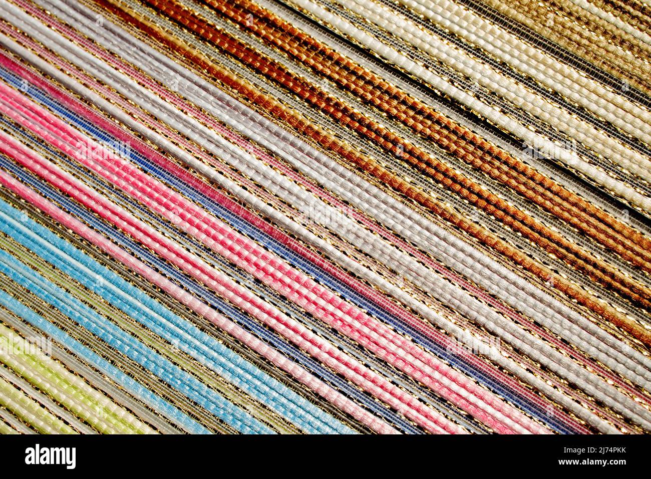 Catalog of different shades of fabric colors. Variety of color of dense ...