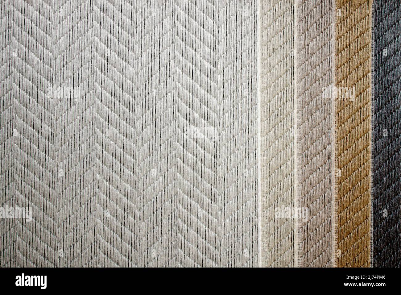 Catalog of different shades of fabric colors. Variety of color of dense ...