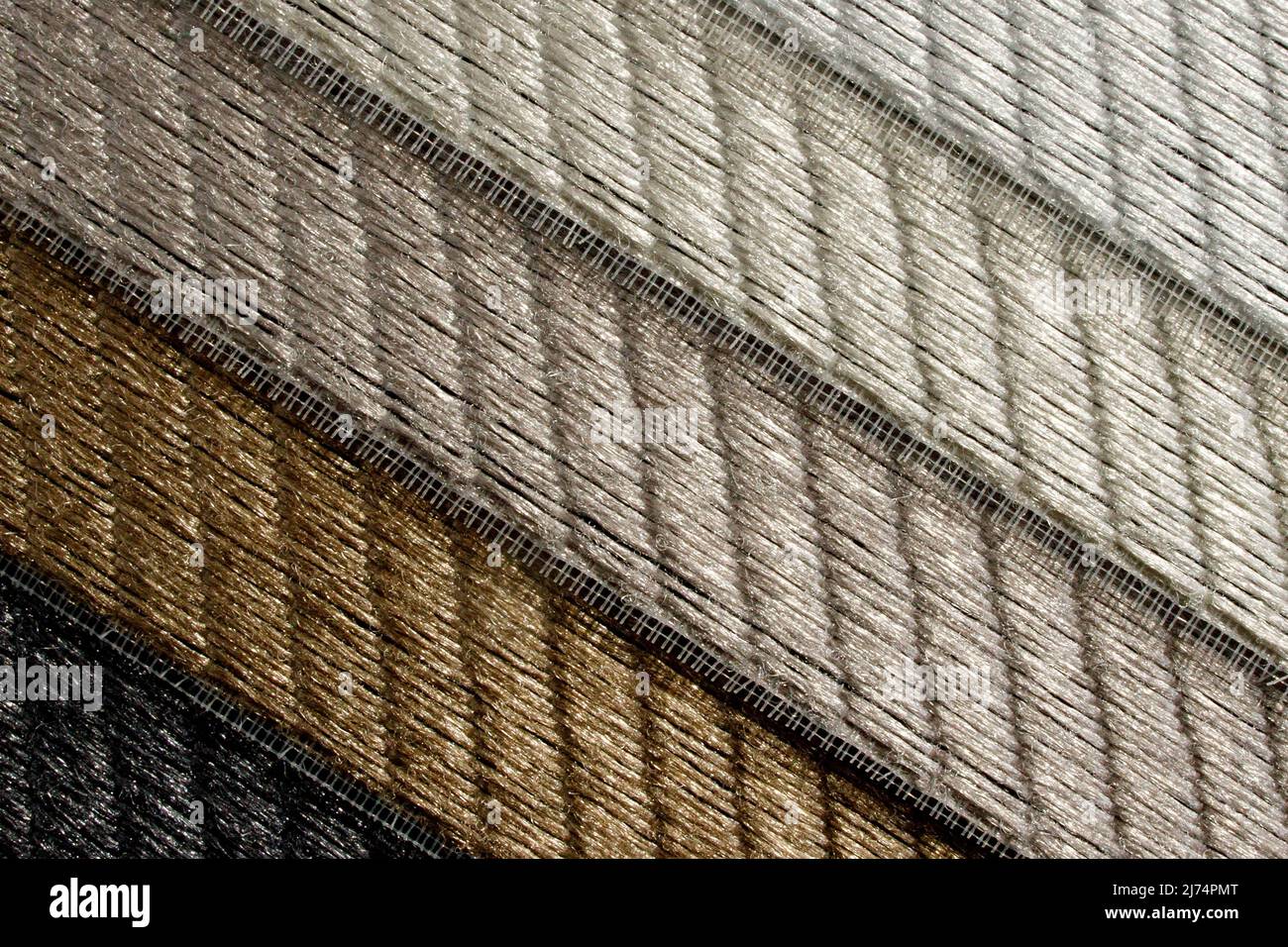 Catalog of different shades of fabric colors. Variety of color of dense ...