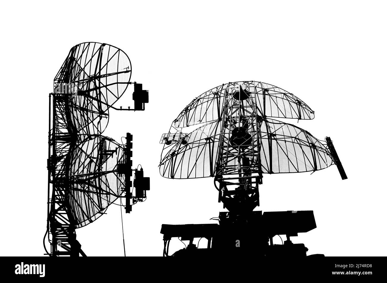 Contour air defense radars of military mobile anti aircraft systems ...