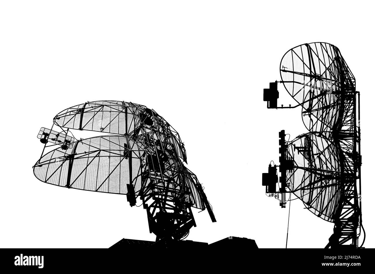 Contour air defense radars of military mobile anti aircraft systems ...