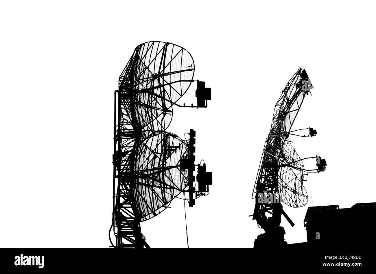 Contour air defense radars of military mobile anti aircraft systems ...