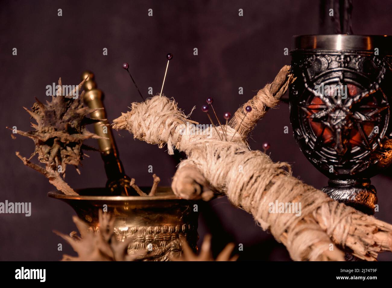 Voodoo symbol hi-res stock photography and images - Alamy