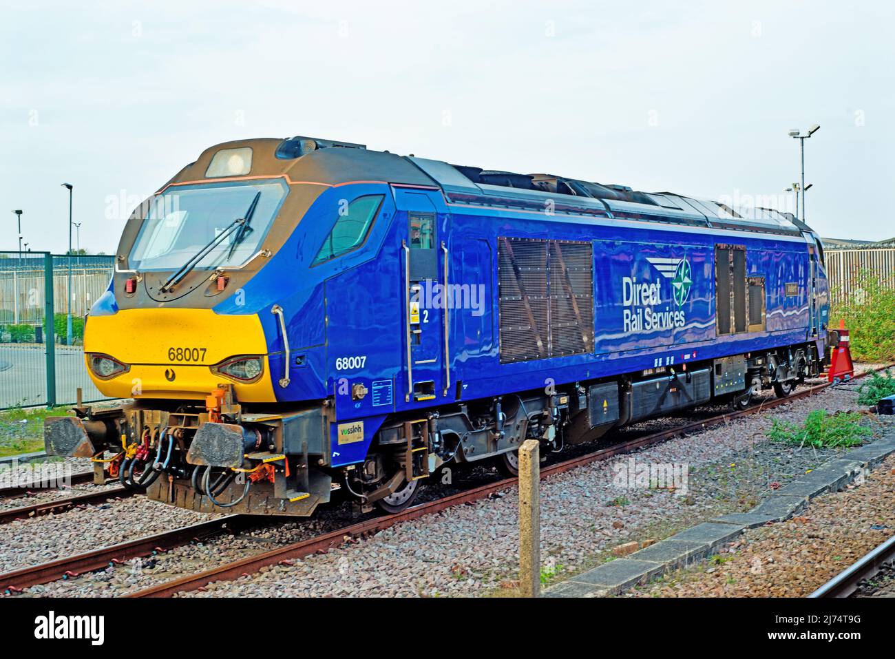 Class 68007 Valiant at York, England Stock Photo - Alamy