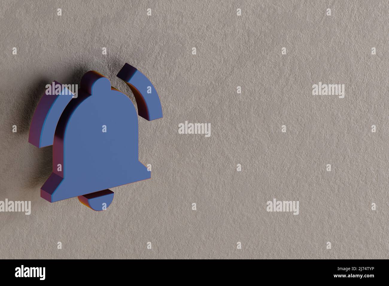 Beautiful abstract illustrations Blue Notifications Active symbol icons ...