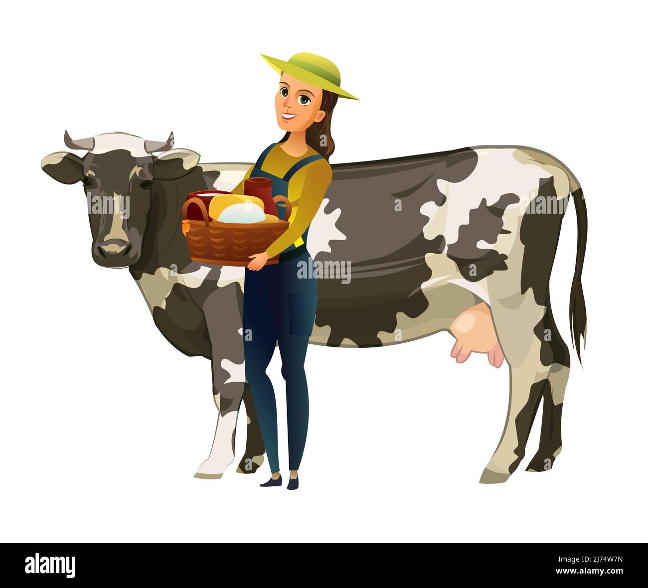 Cattle Rancher Cartoon
