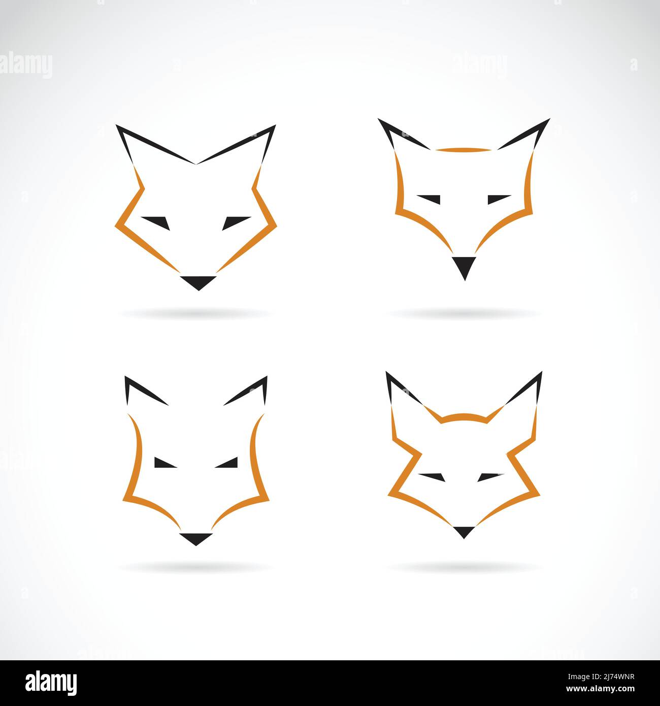 Fox Face Vector