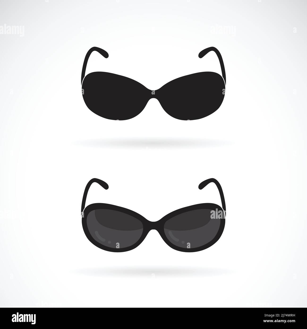 Vector of sunglasses design on white background. Sunglasses icon or ...