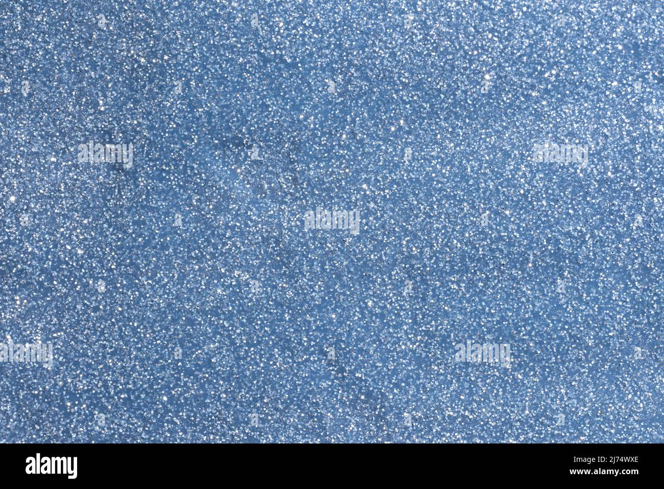 Periwinkle blue glitter silver texture. Scattered abstract background ...