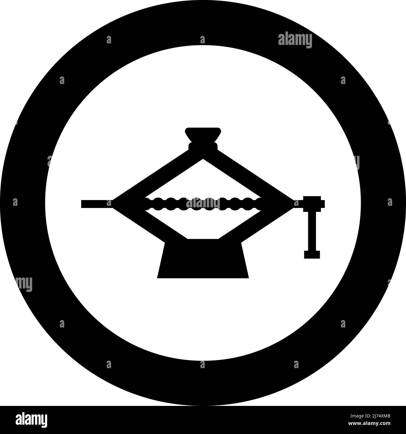 Screw jack lifting equipment mechanism for lifting supported loads of ...