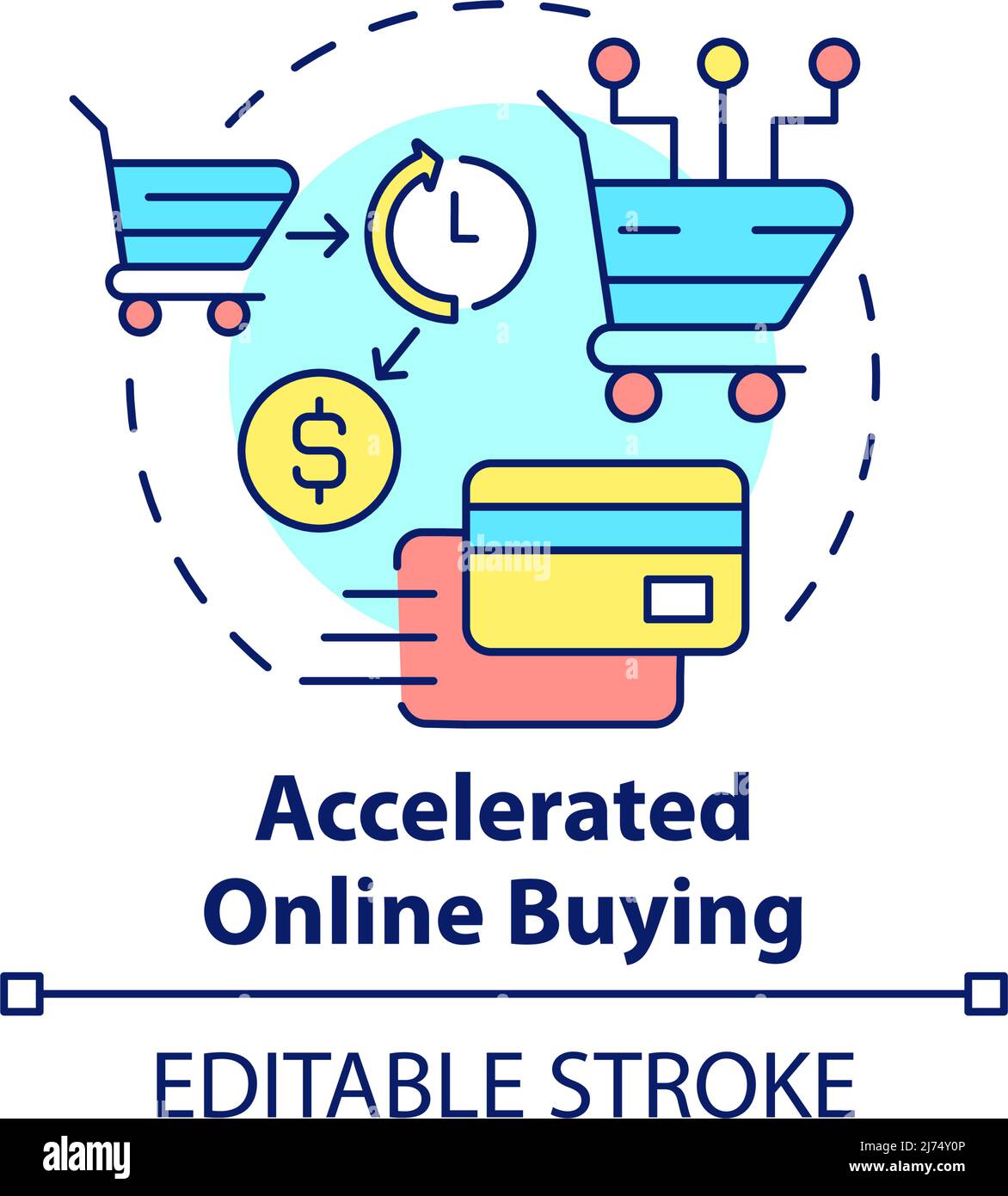 Buying trend Stock Vector Images - Alamy