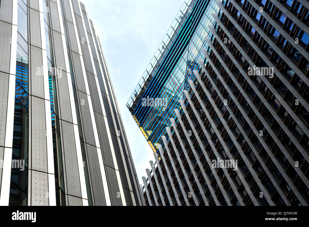 Modern architecture office tower blocks. Business real estate Stock ...