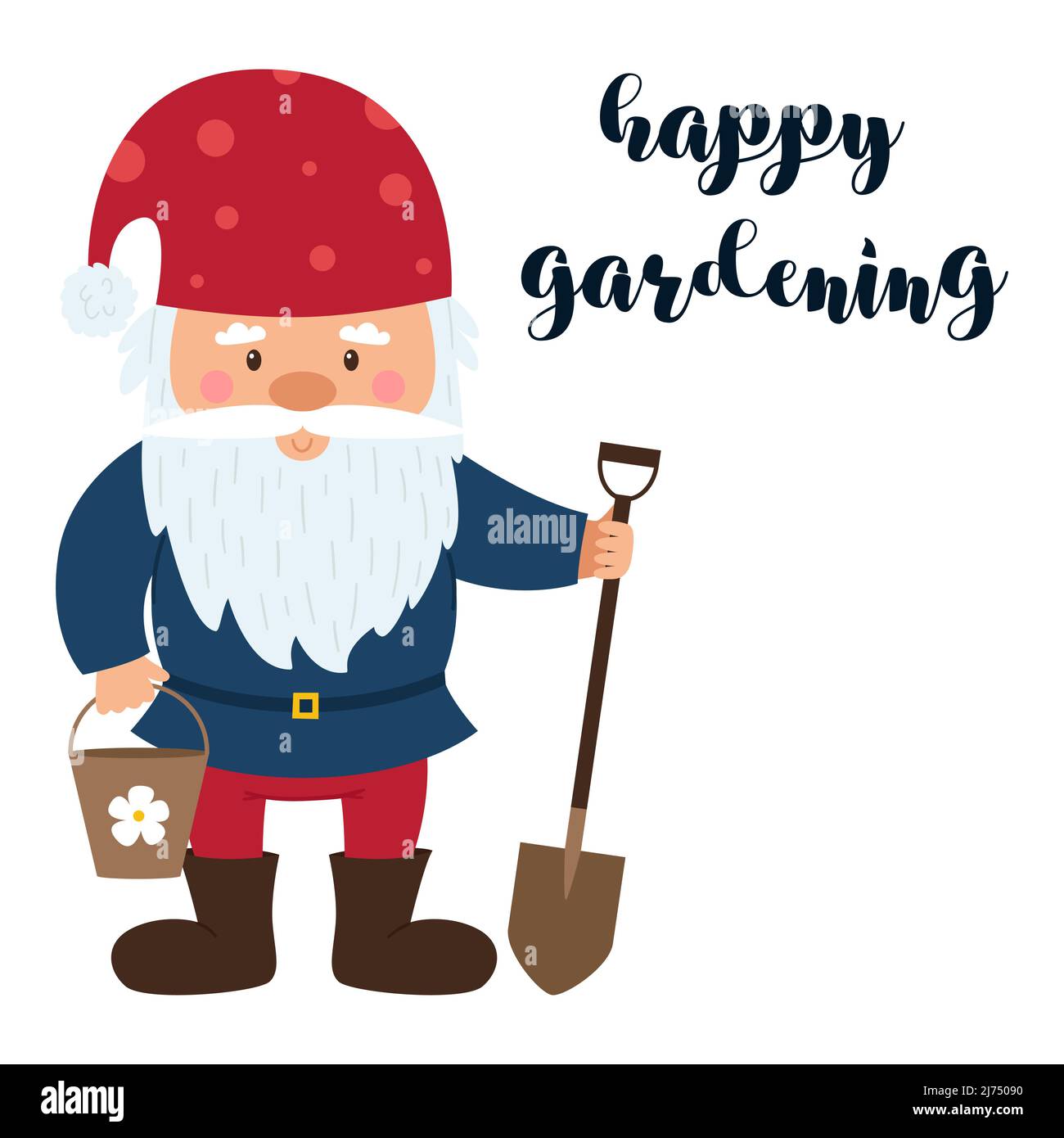 Old garden gnome in Cut Out Stock Images & Pictures - Alamy