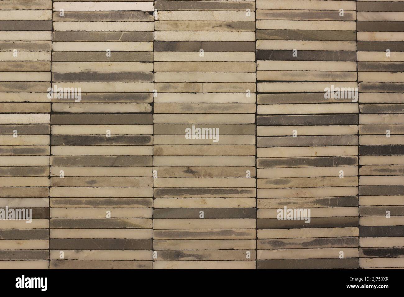 Rectangular mosaic pattern of tiles Stock Photo - Alamy