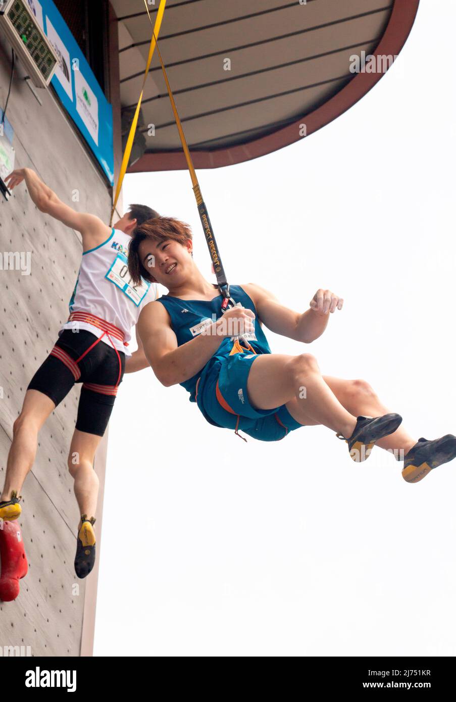 Ryo Omasa (JPN), May 6, 2022 - Sport Climbing : Men's Speed ...