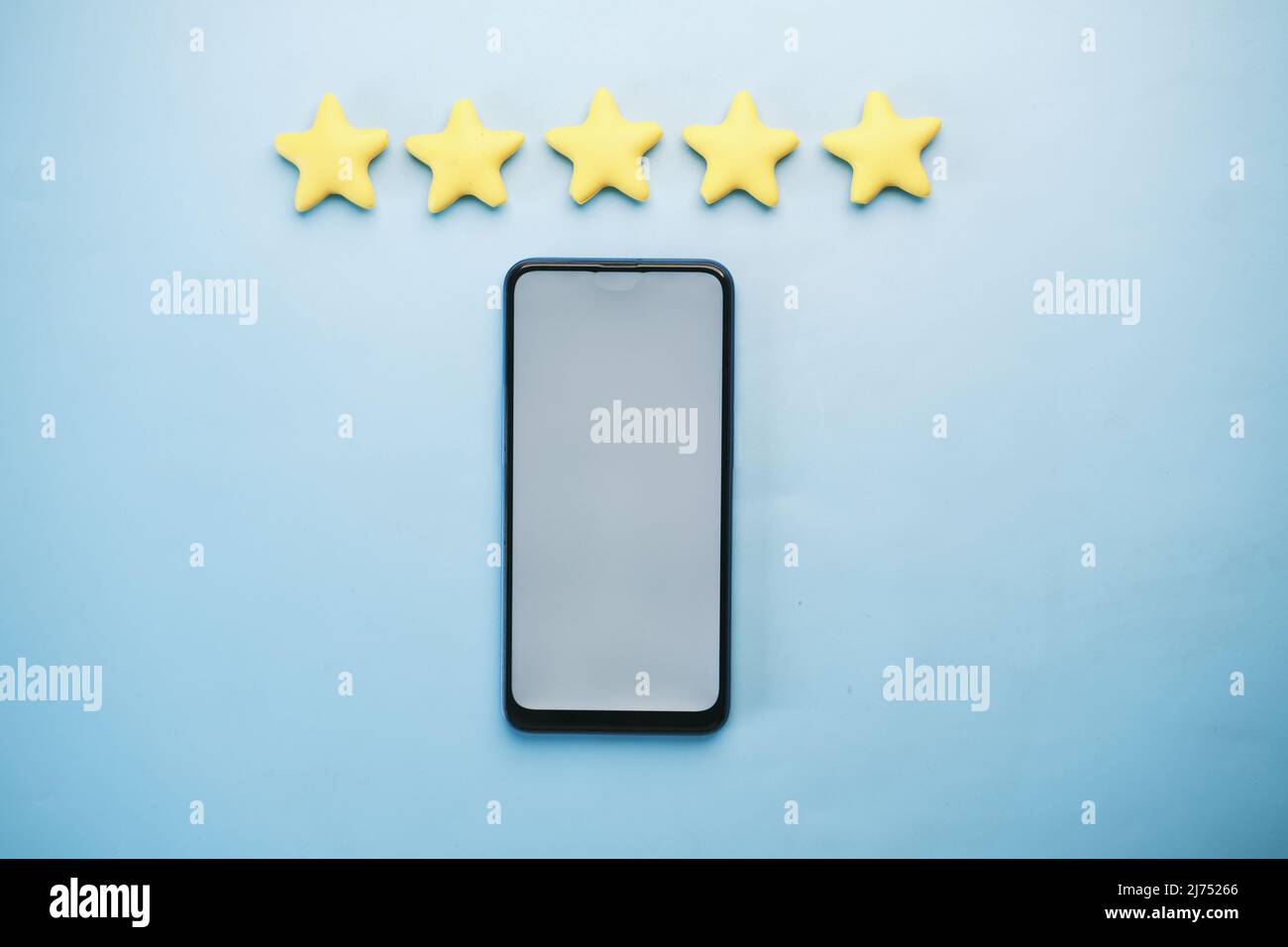 Phone star rating hi-res stock photography and images - Alamy