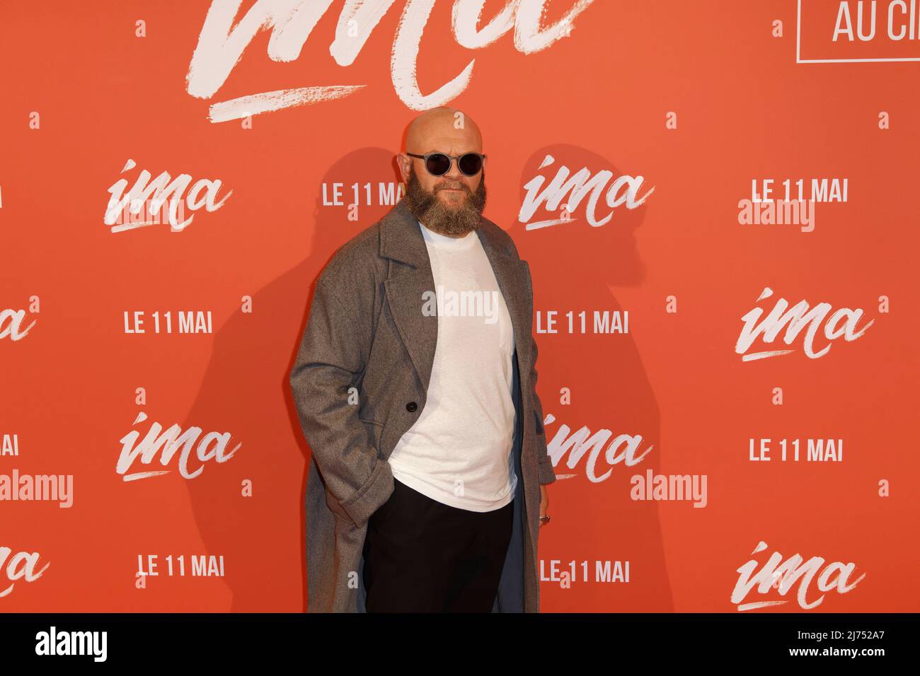 Paris, France. 5th May, 2022. Actor Darko Peric attends IMA premiere by ...