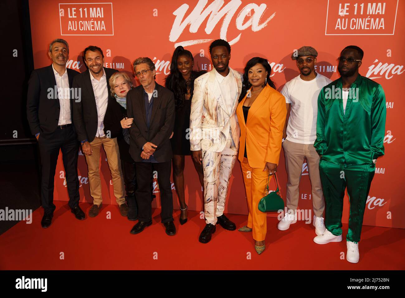 Paris, France. 5th May, 2022. Guillaume Roy, Nils Tavernier, Karidja ...