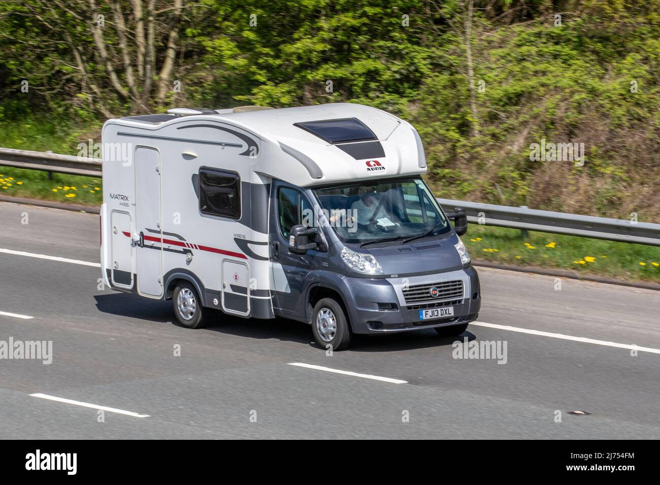 2013 White Fiat Ducato 2300cc diesel campervan. Adria Matrix Axess 590 ...