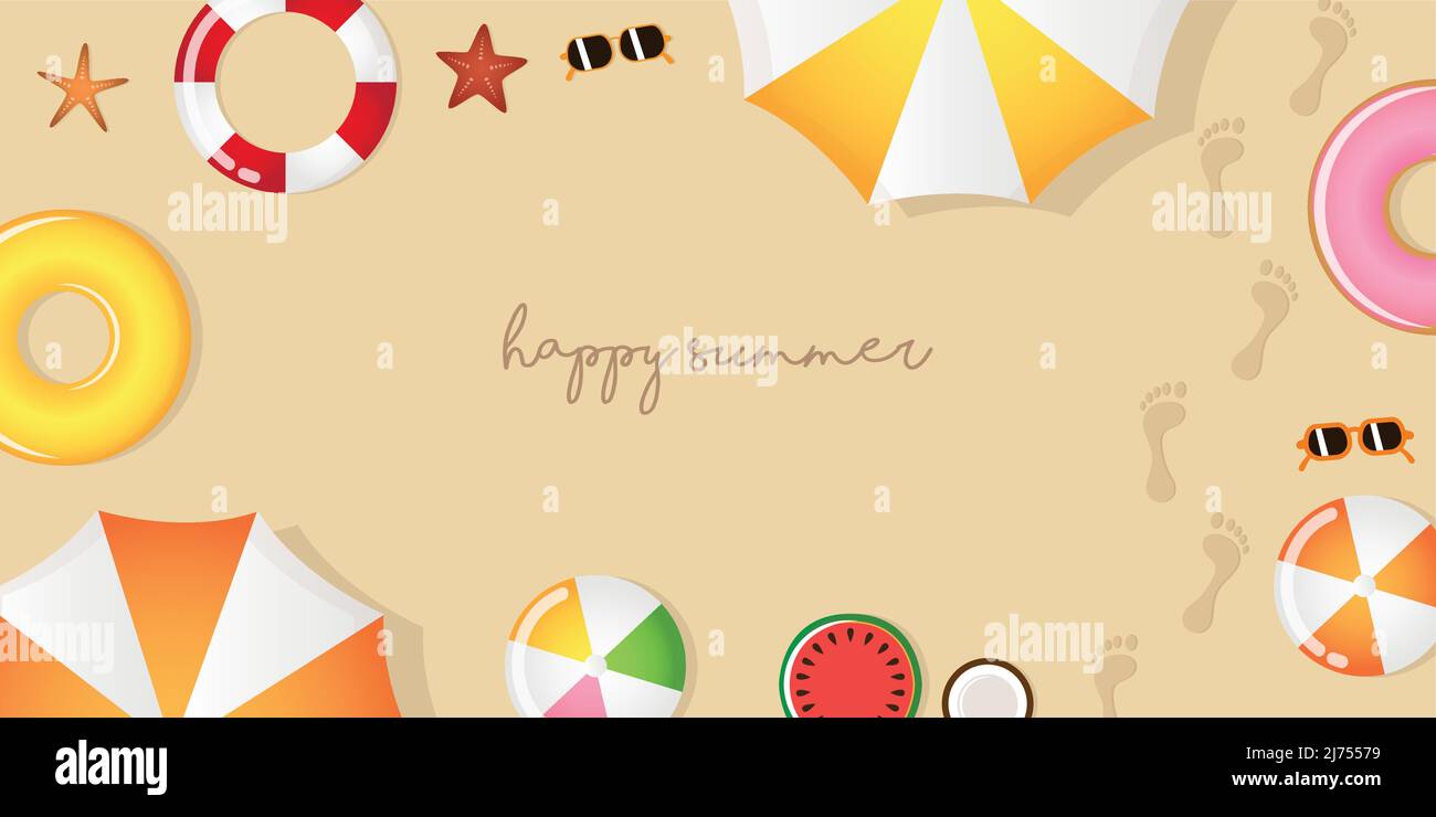 Summer Holiday Border