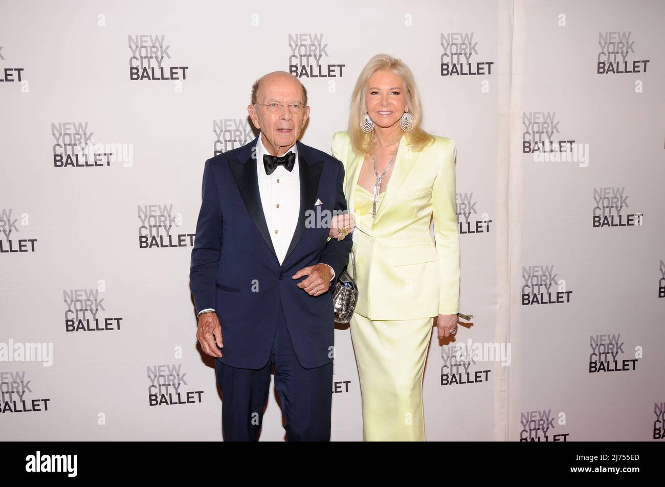 Wilbur Ross and Hilary Ross attends the New York City Ballet 2022 ...