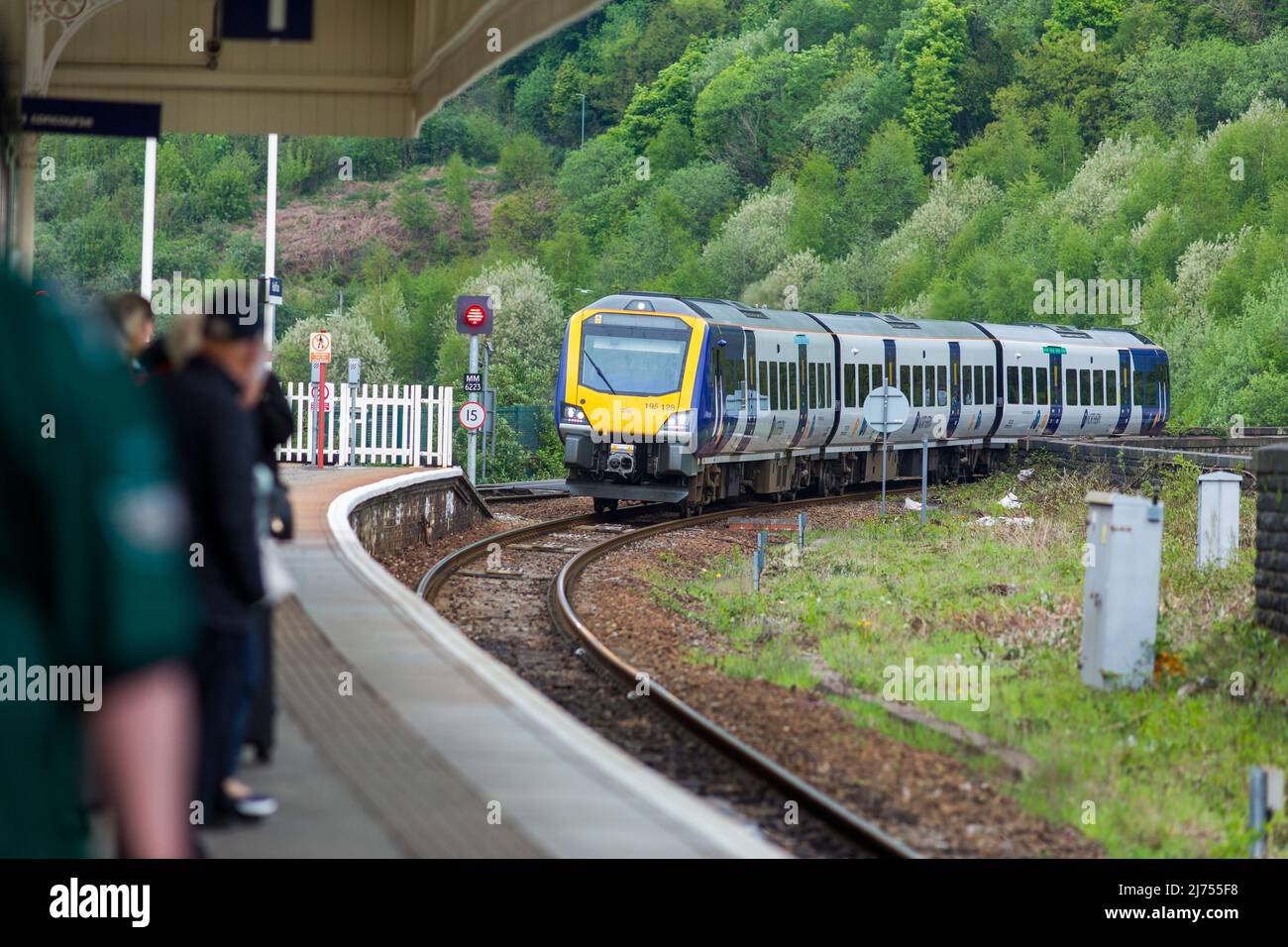 Halifax railway station serves the town of Halifax in West Yorkshire ...