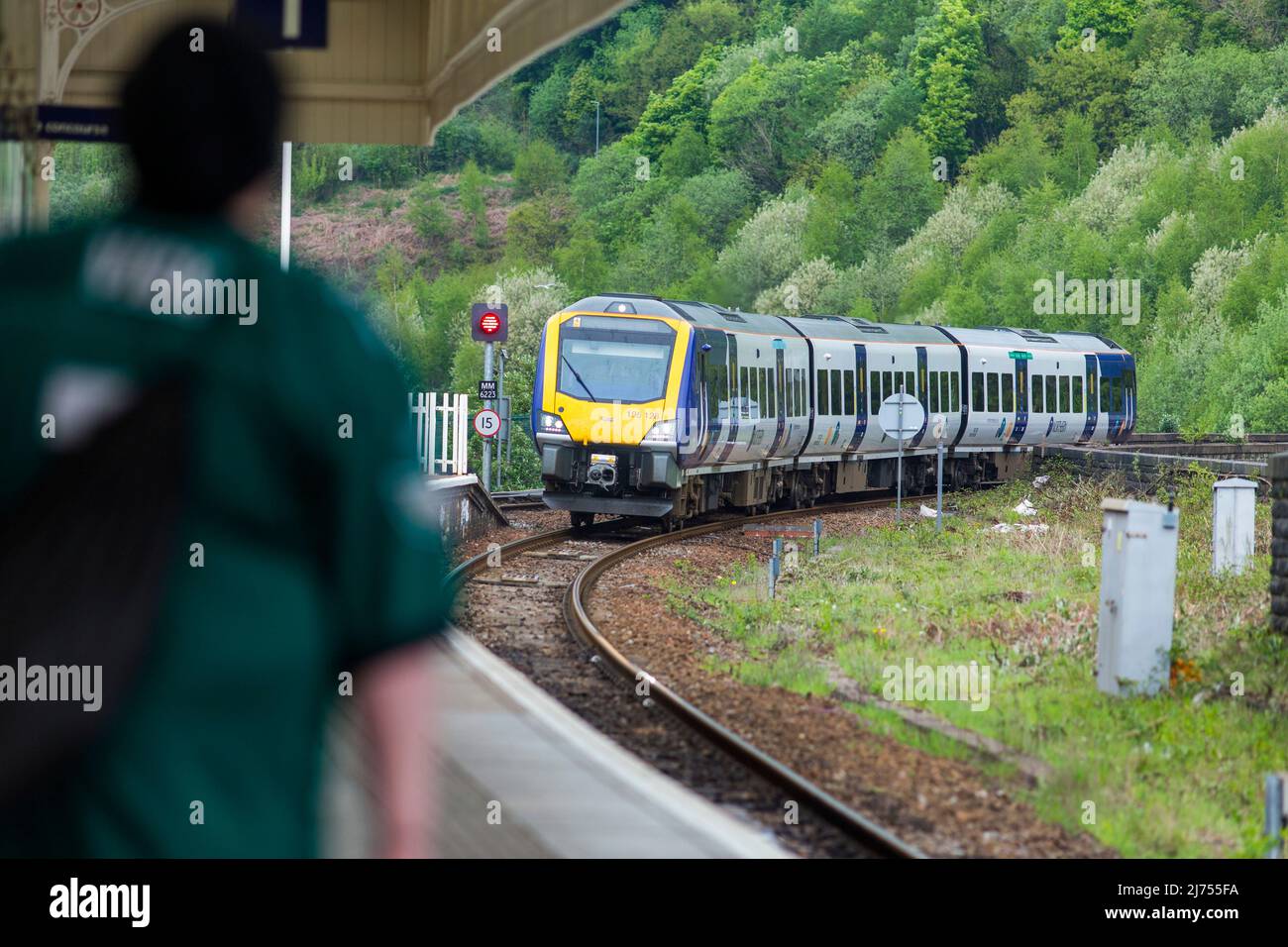 Halifax railway station serves the town of Halifax in West Yorkshire ...
