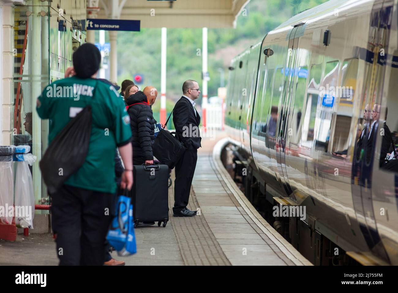 Halifax railway station serves the town of Halifax in West Yorkshire ...