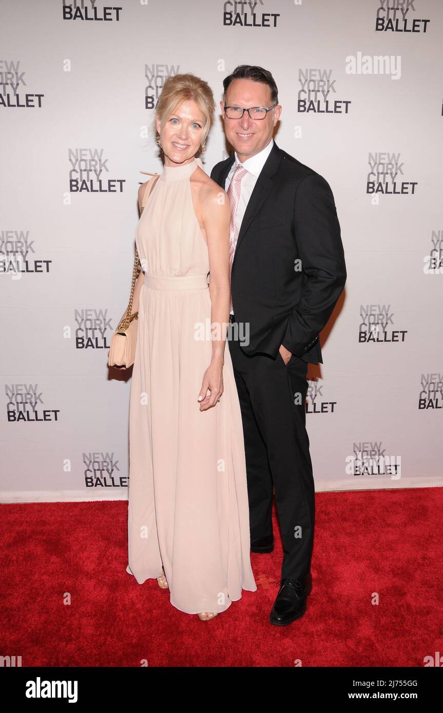 Derrick Wilson and Ann Wilson attend the New York City Ballet 2022 ...