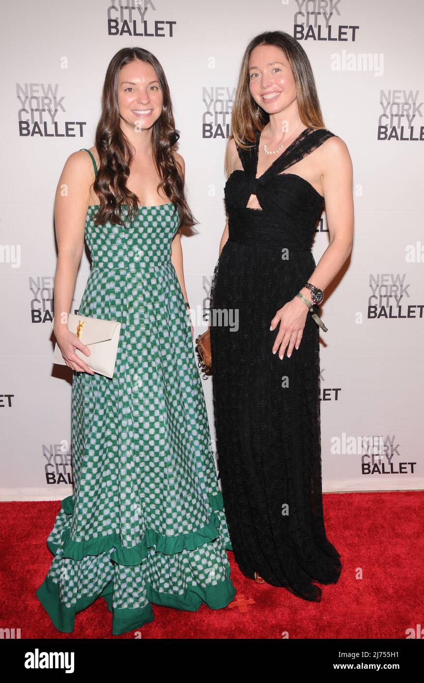 Katy Galli and Helen Scott Ching attend the New York City Ballet 2022 ...