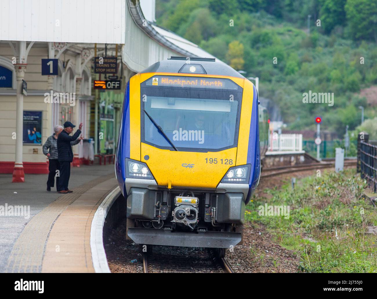 Halifax railway station serves the town of Halifax in West Yorkshire ...