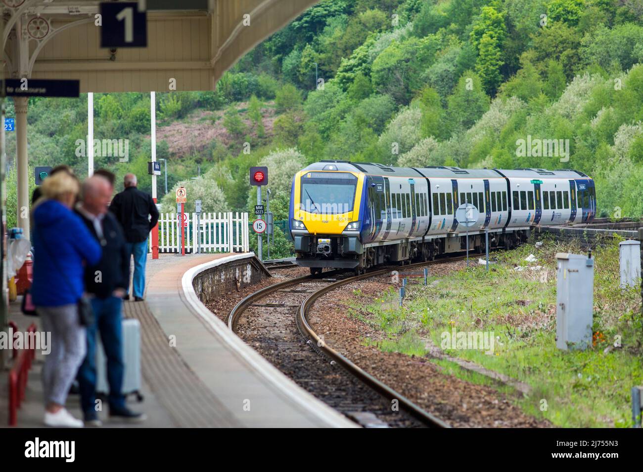 Halifax railway station serves the town of Halifax in West Yorkshire ...