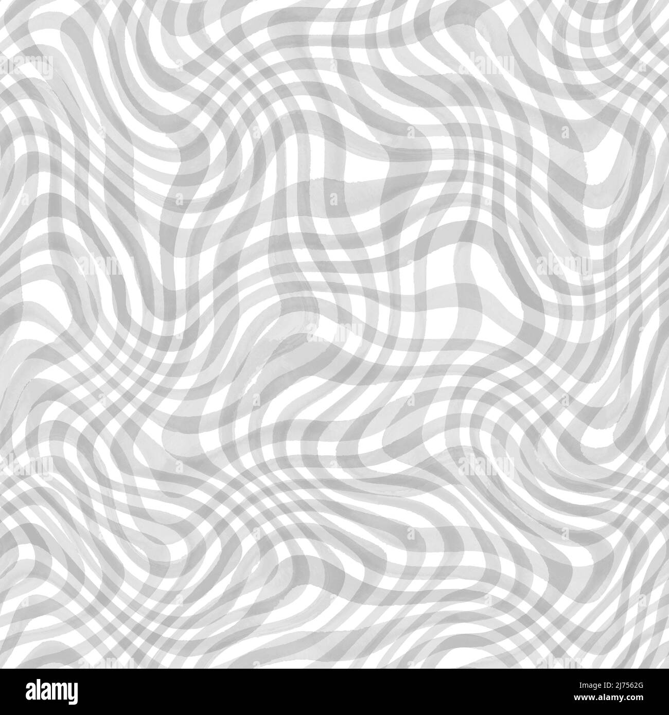 Seamless wave hand drawn pattern Black and White Stock Photos & Images ...