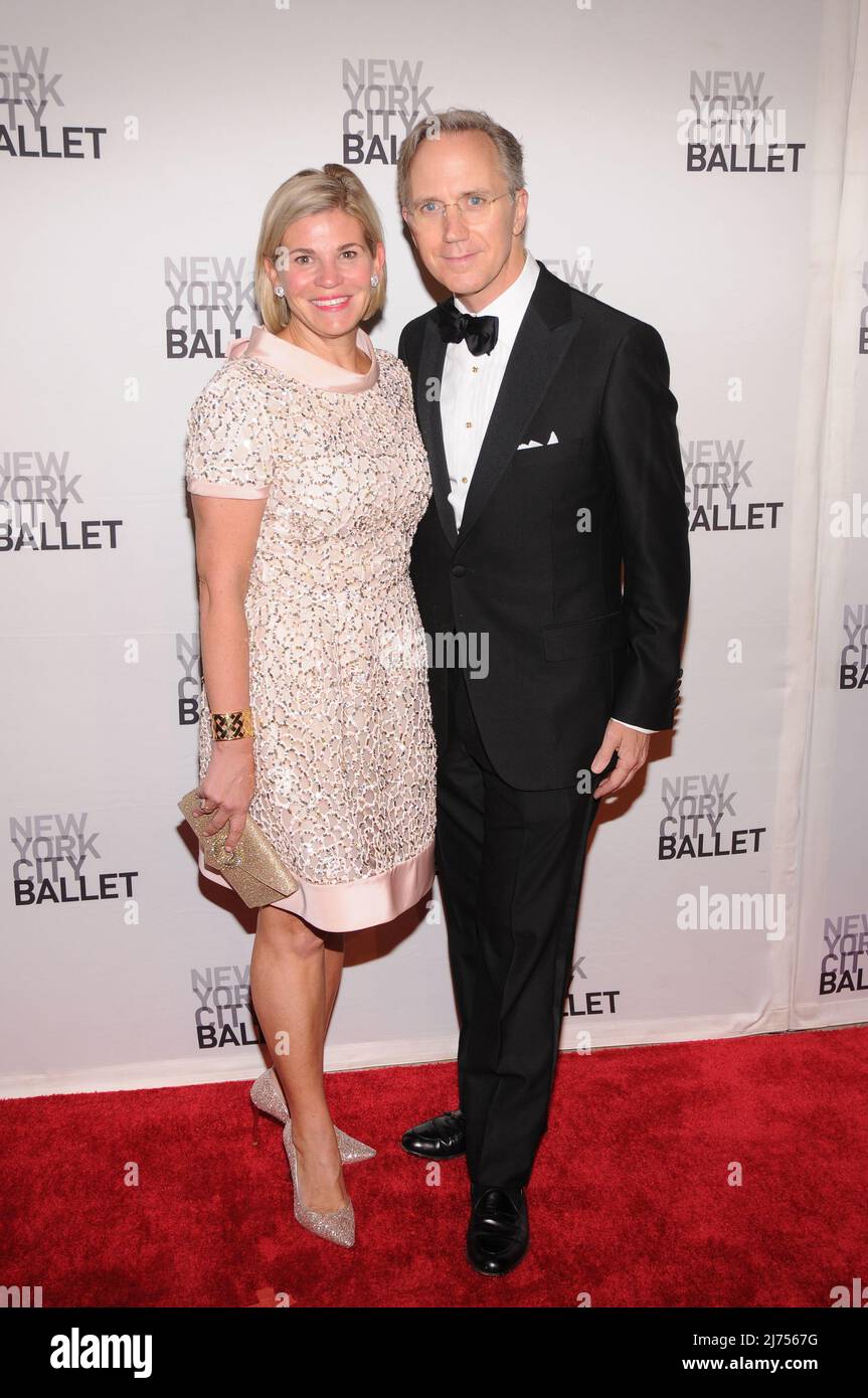 Kristen William and Daniel Williams attend the New York City Ballet ...