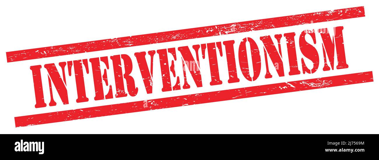 Interventionism stamp hi-res stock photography and images - Alamy