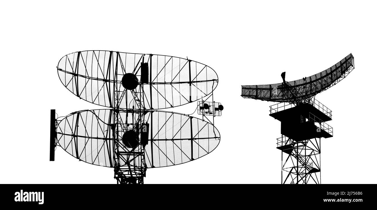Contour air defense radars of military mobile anti aircraft systems ...