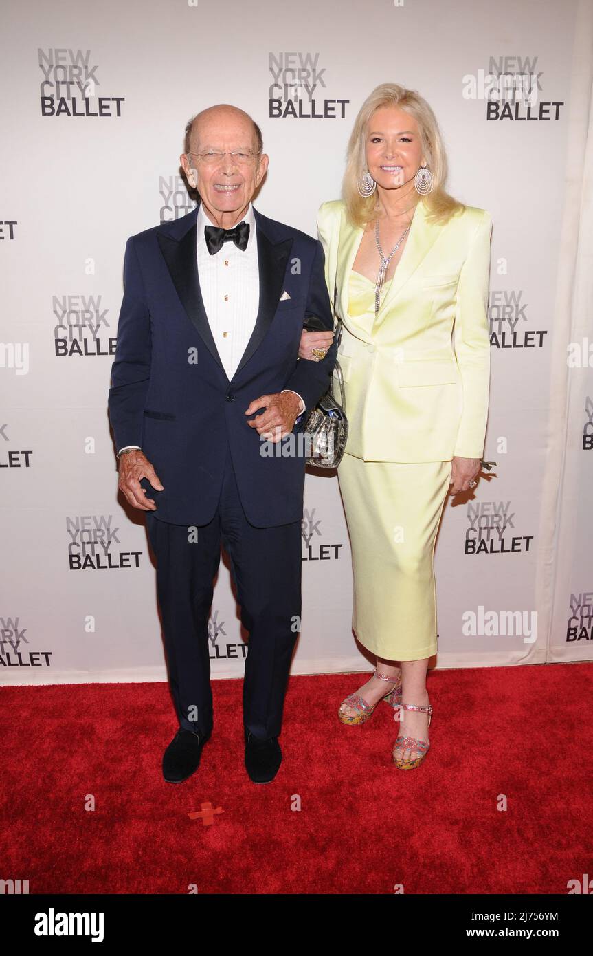 Wilbur Ross and Hilary Ross attends the New York City Ballet 2022 ...