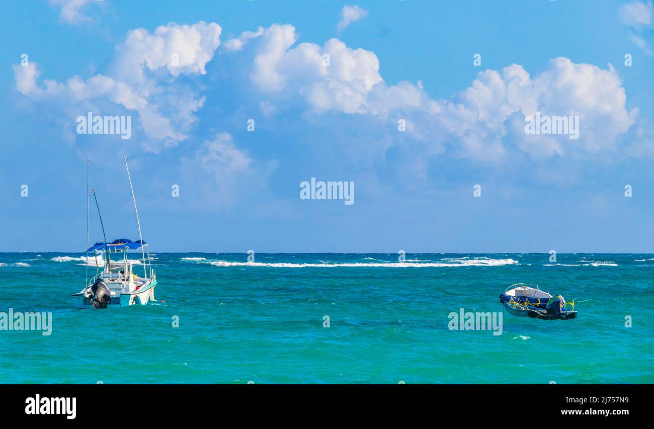 Tulum Mexico 02. February 2022 Amazing and beautiful caribbean coast ...