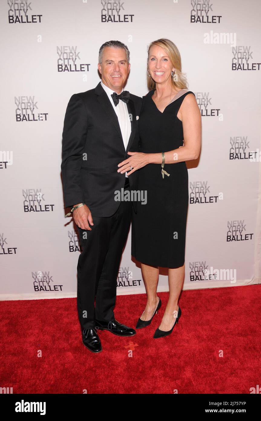 Eric Berridge and Mellisa Berridge attend the New York City Ballet 2022 ...